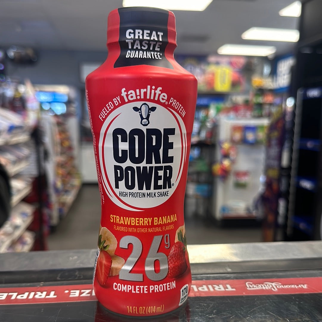 Core power strawberry banana 26g – Sm gas n grub llc