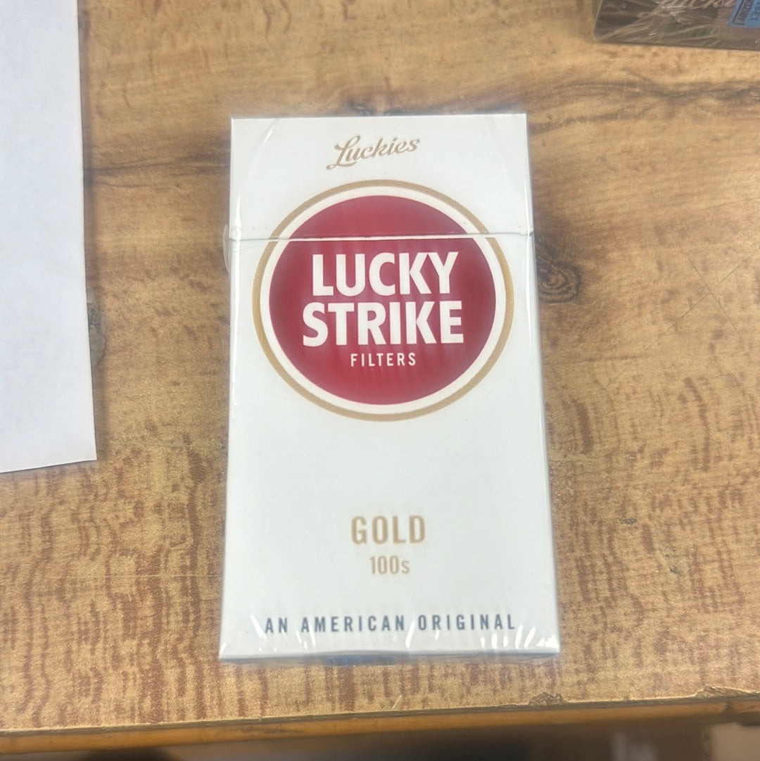 Lucky strike gold 100s – Sm gas n grub llc
