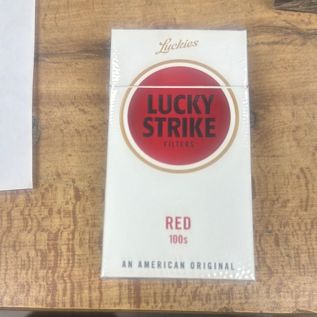 Lucky strike red 100s – Sm gas n grub llc