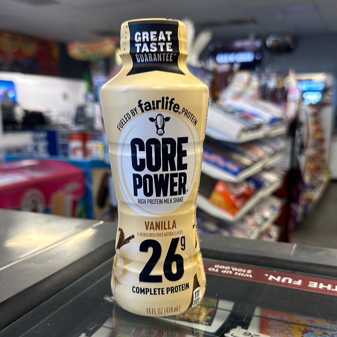 Core power vanilla 26g – Sm gas n grub llc