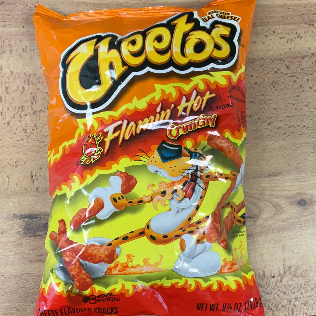 Cheetos Flamin. Hot 8.5 0z – Sm gas n grub llc